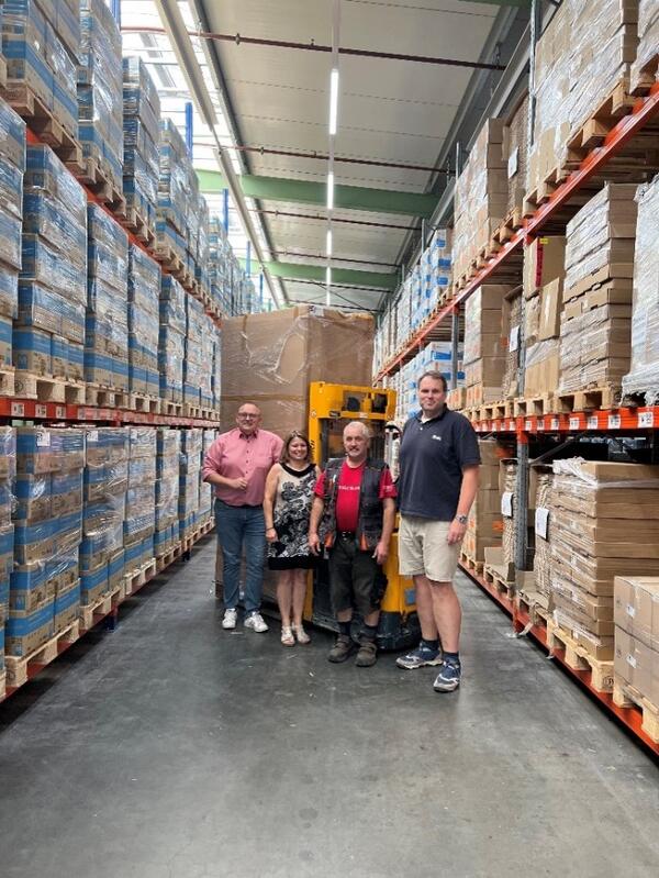 Betriebsbesuch bei der Firma Uebe Medical GmbH in Külsheim / Main ...